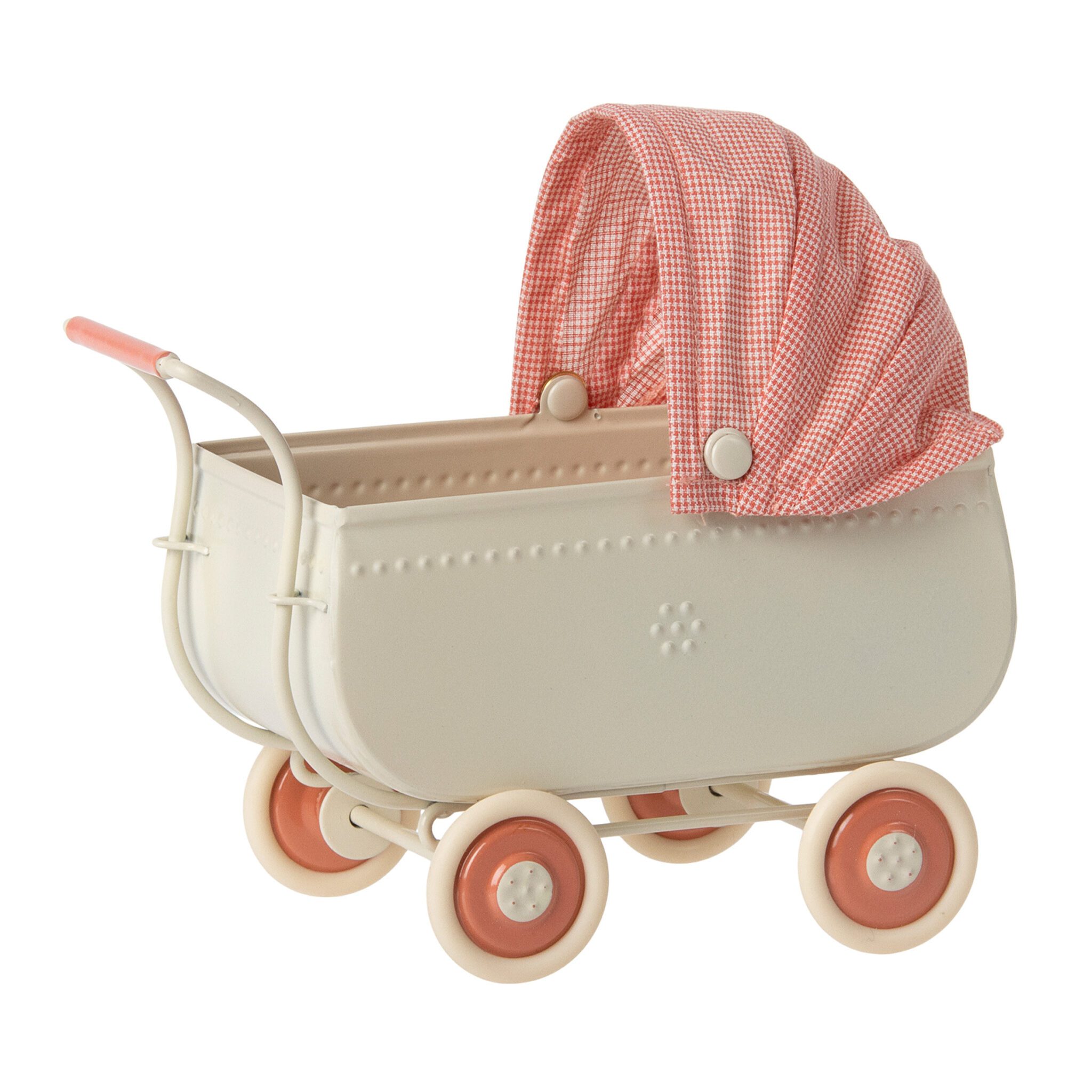 Maileg Pram Micro - Coral - Milka