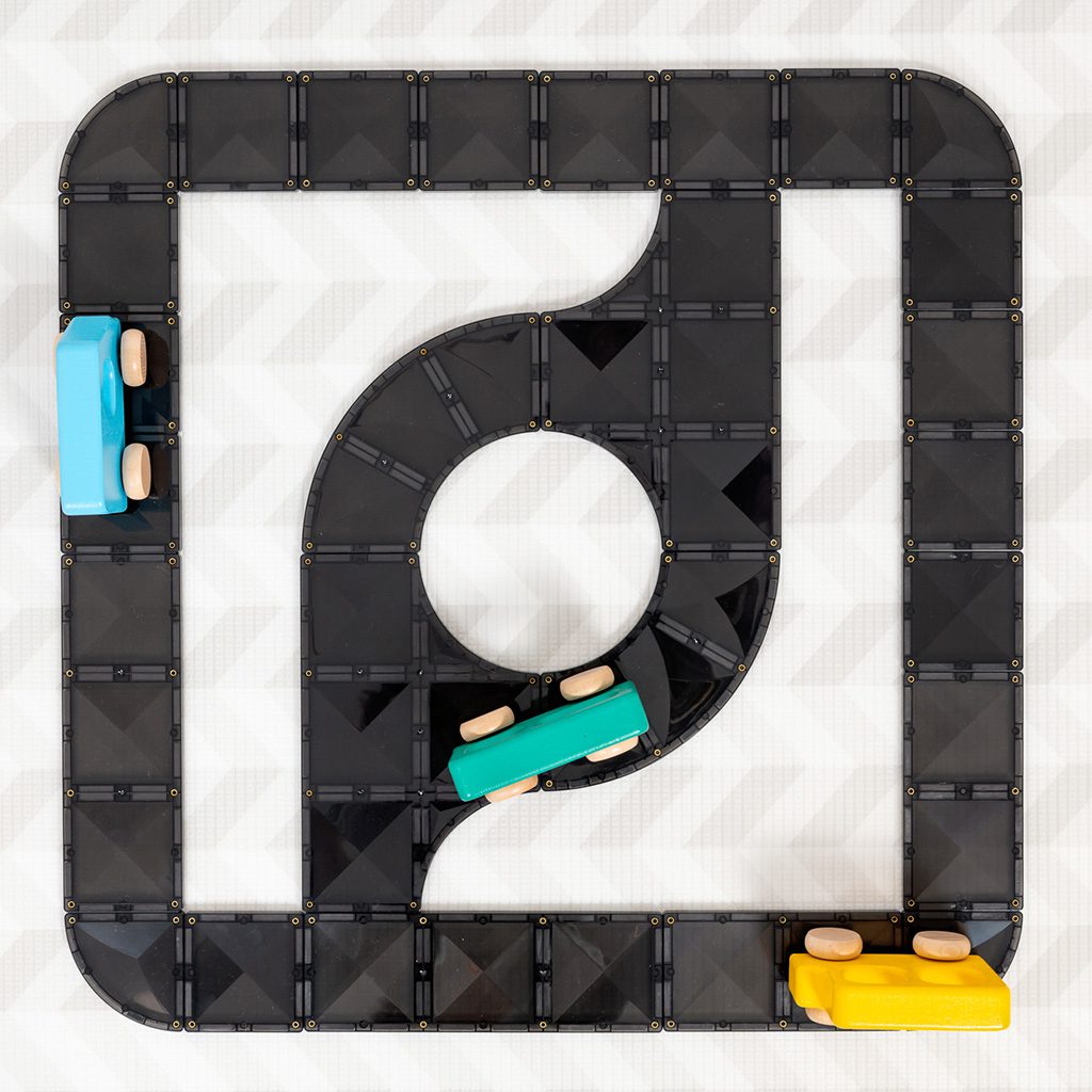 Connetix 48 Piece Creative Roads Pack - Milka