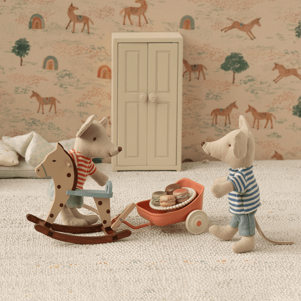 Maileg Louimax Little Brother & Stella Little Sister Mice Set - Milka